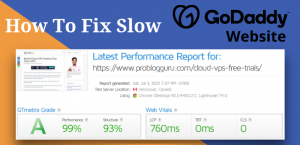 How To Fix GoDaddy Slow WordPress Site[New Algo Apr 2024}